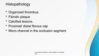 chronic total occlusion,CTO, for intervention fellowspptx | PPTX