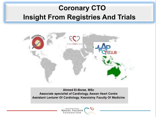 Summary of landmark CTO clinical trials and highlights from registries | PPTX