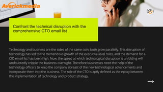 Cto email list | PPTX