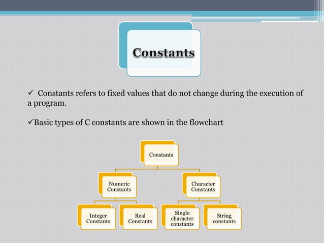 C tokens | PPTX | Programming Languages | Computing