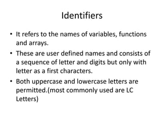 C tokens.pptx | Free Download