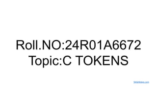 C Tokens.pptx,,,,,.............,.............36#&+88....7 ...