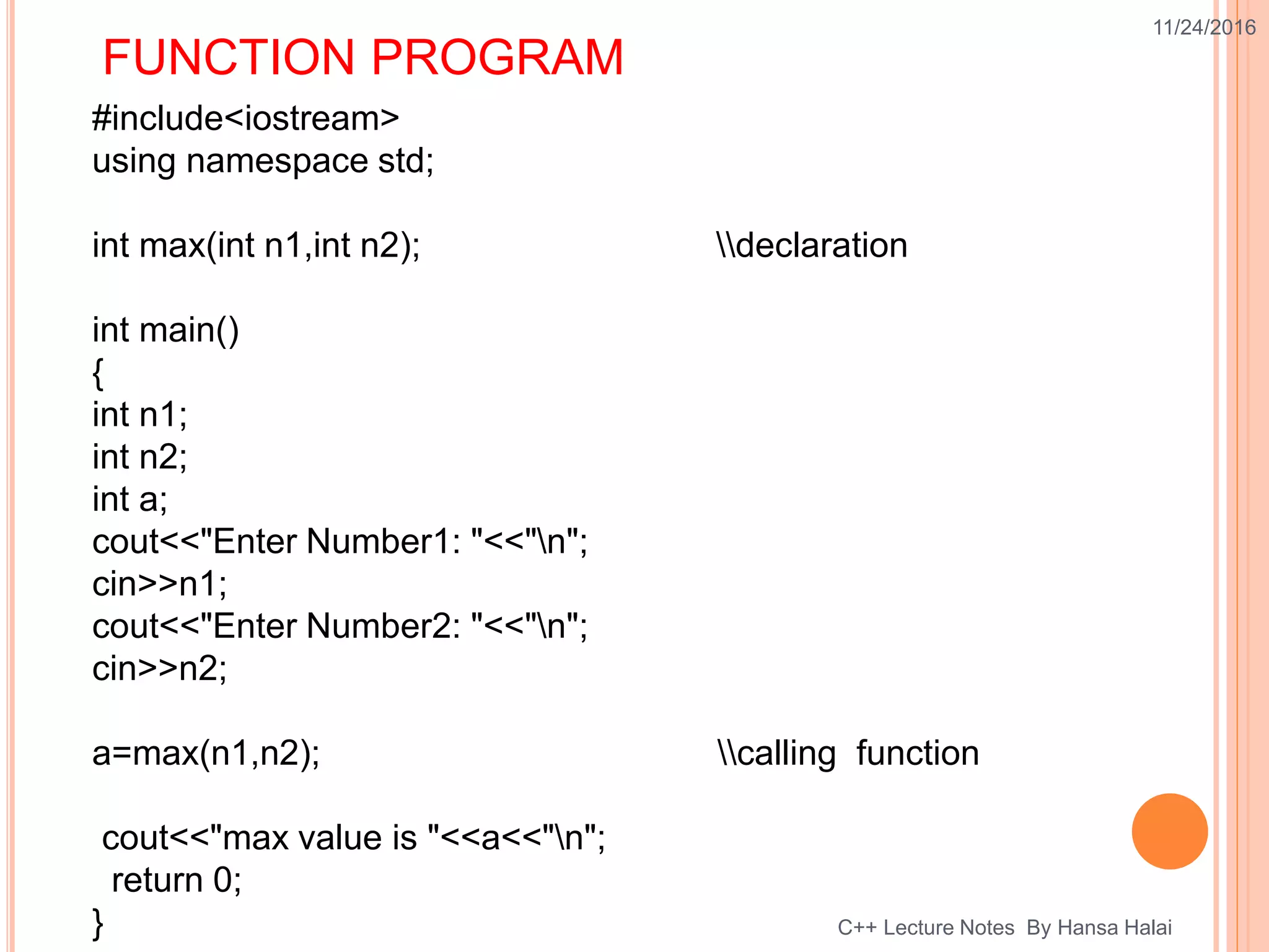 C++ tokens and expressions | PPT