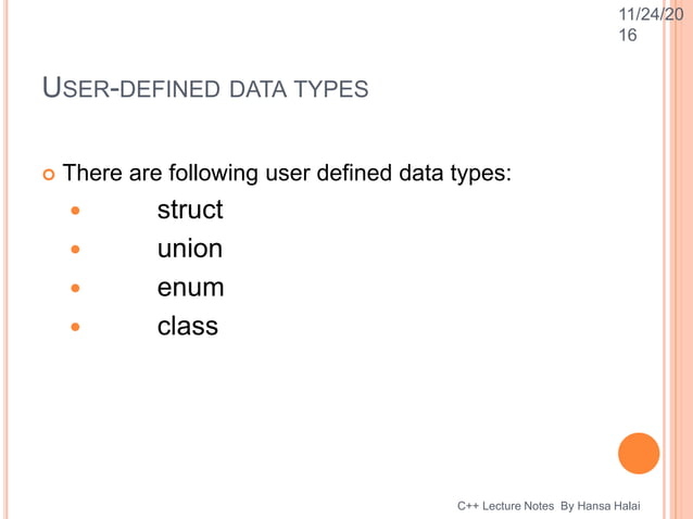 C++ tokens and expressions | PPT