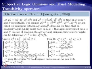Cerutti-AT2013-Graphical Subjective Logic | PDF