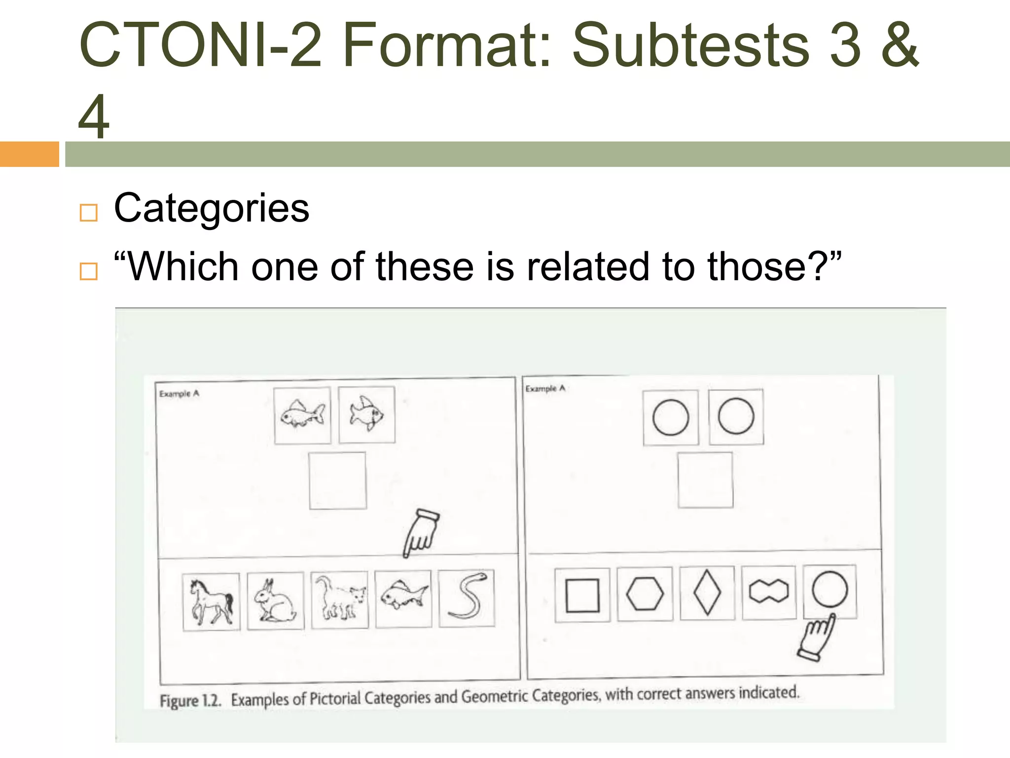 The CTONI-2: Comprehensive Tests of Nonverbal Intelligence Second ...