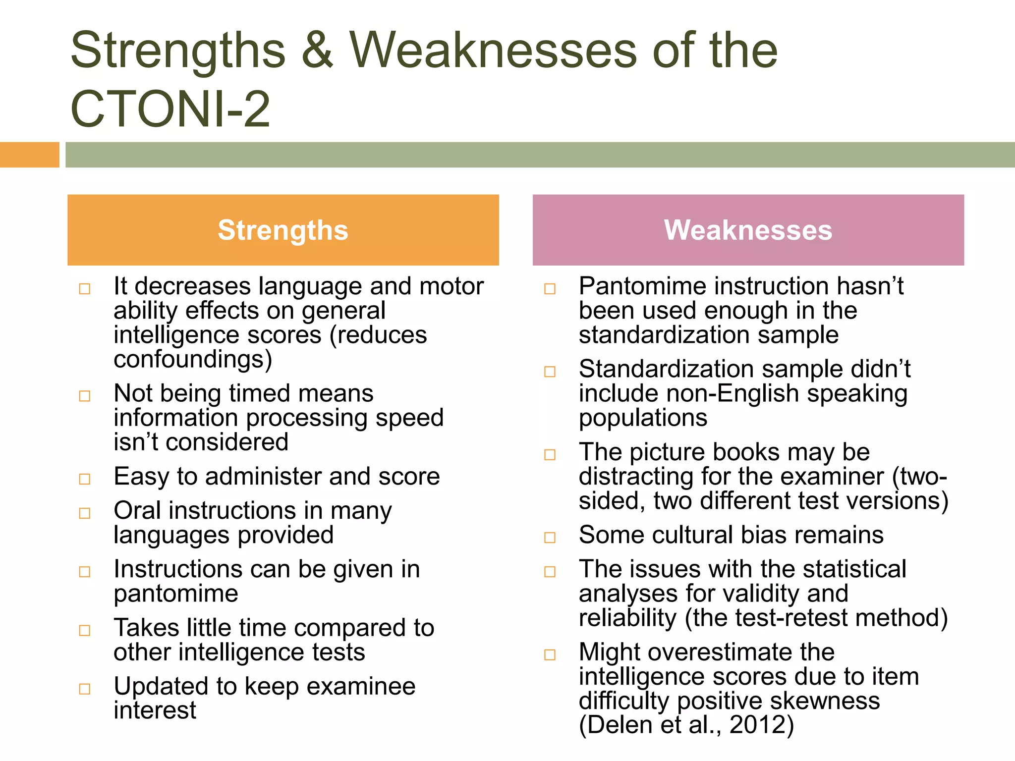 The CTONI-2: Comprehensive Tests of Nonverbal Intelligence Second ...