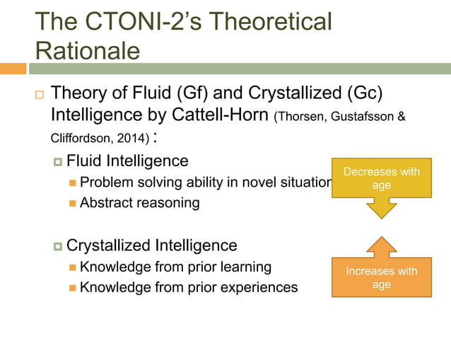 The CTONI-2: Comprehensive Tests of Nonverbal Intelligence Second ...