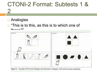 The CTONI-2: Comprehensive Tests of Nonverbal Intelligence Second ...