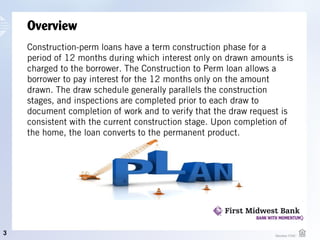 The Best Construction to Perm. Lending Program in Chicago | PPT