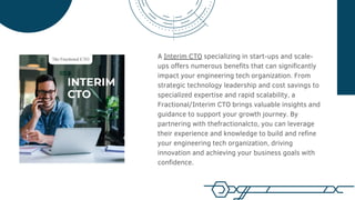 Benefits of Fractional And Interim CTO | The Fractional CTO | PPT