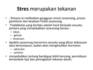 50 cara mengatasi stress | PPT