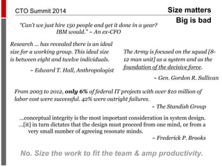Cto summit 2014 what every cx o should know | PPT