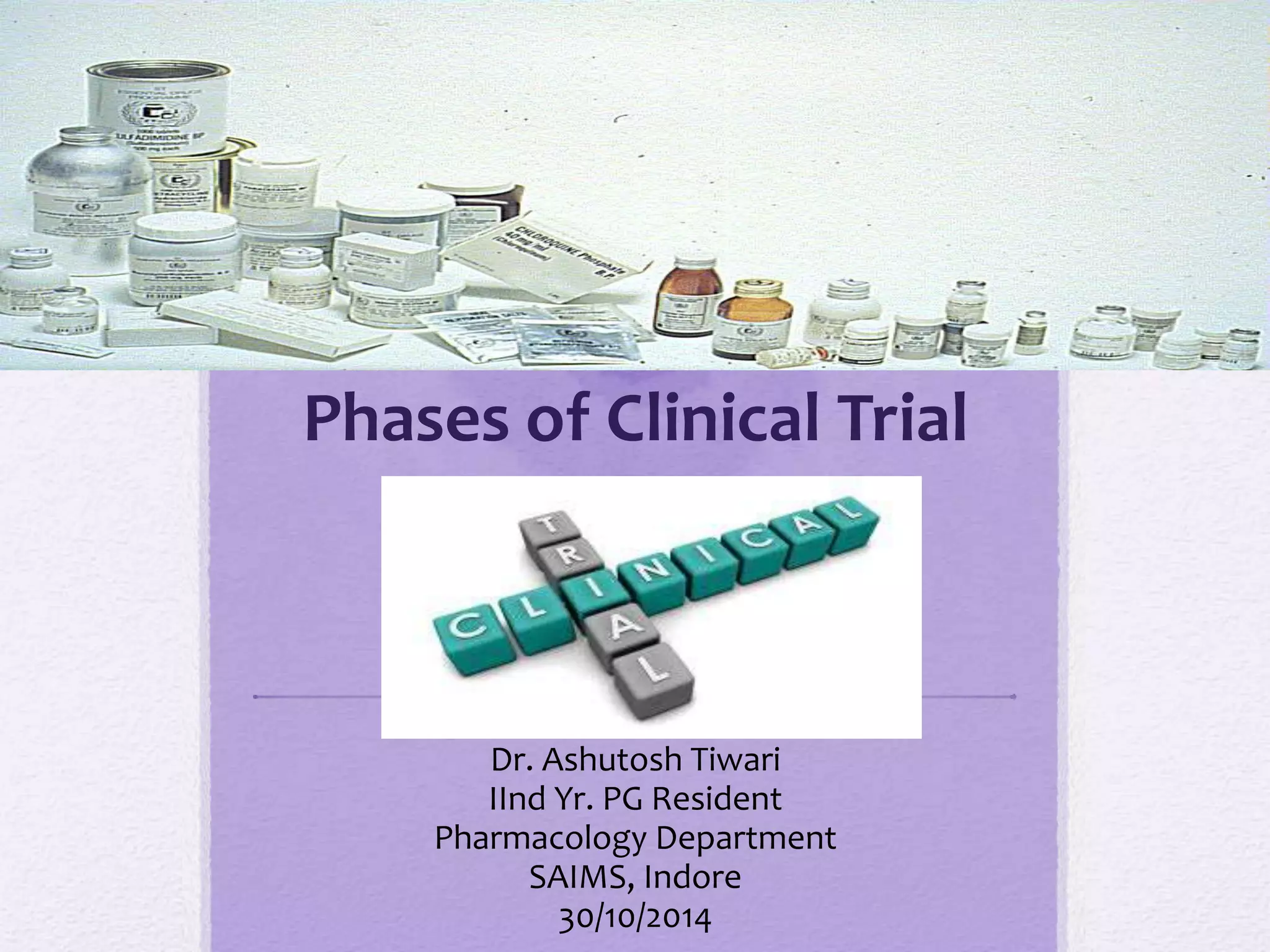 Clinical Trial Phases | PPTX