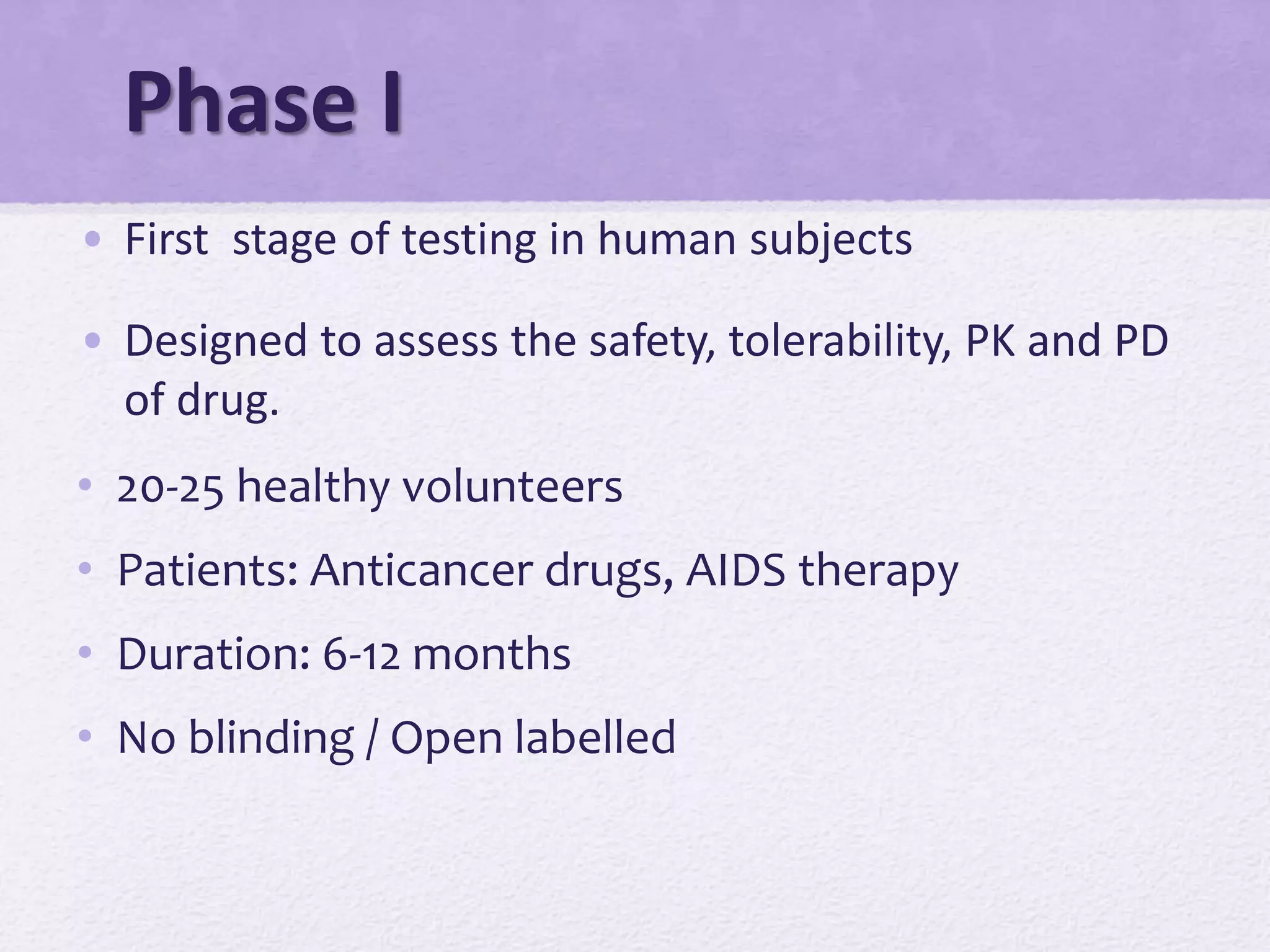 Clinical Trial Phases | PPTX