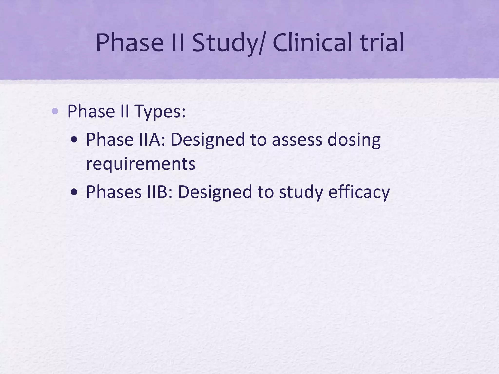 Clinical Trial Phases | PPTX