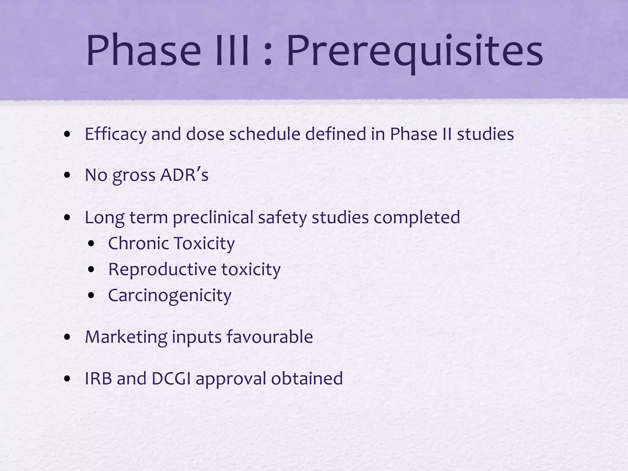 Clinical Trial Phases | PPTX