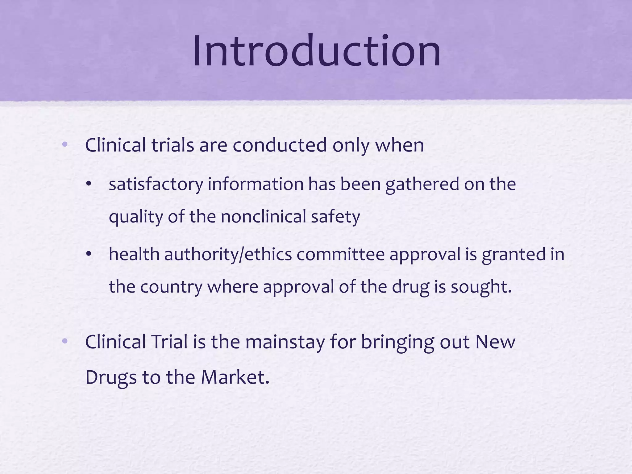 Clinical Trial Phases | PPTX
