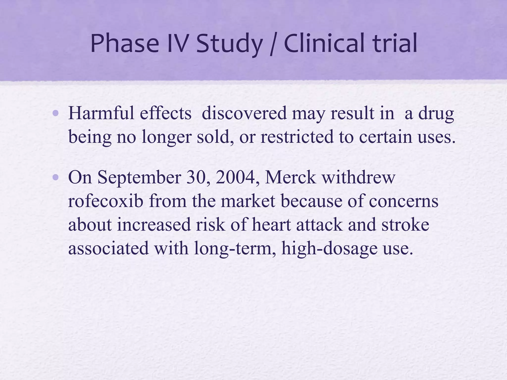 Clinical Trial Phases | PPTX