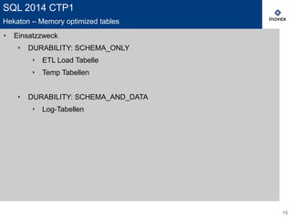 Hekaton & CSI Version 2 unter der Lupe | PDF