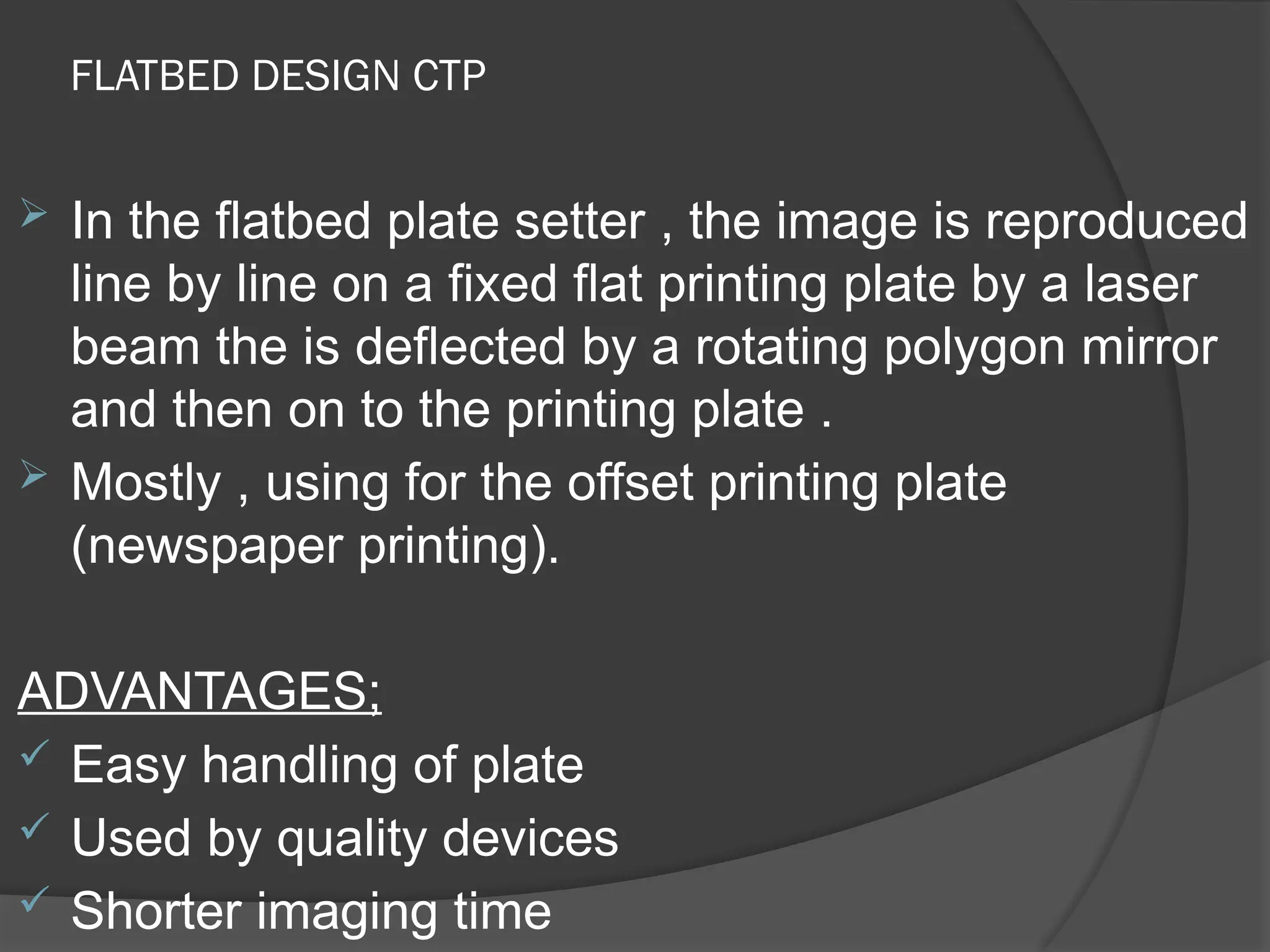 Computer to plate teen work and their working offset printing | PPTX