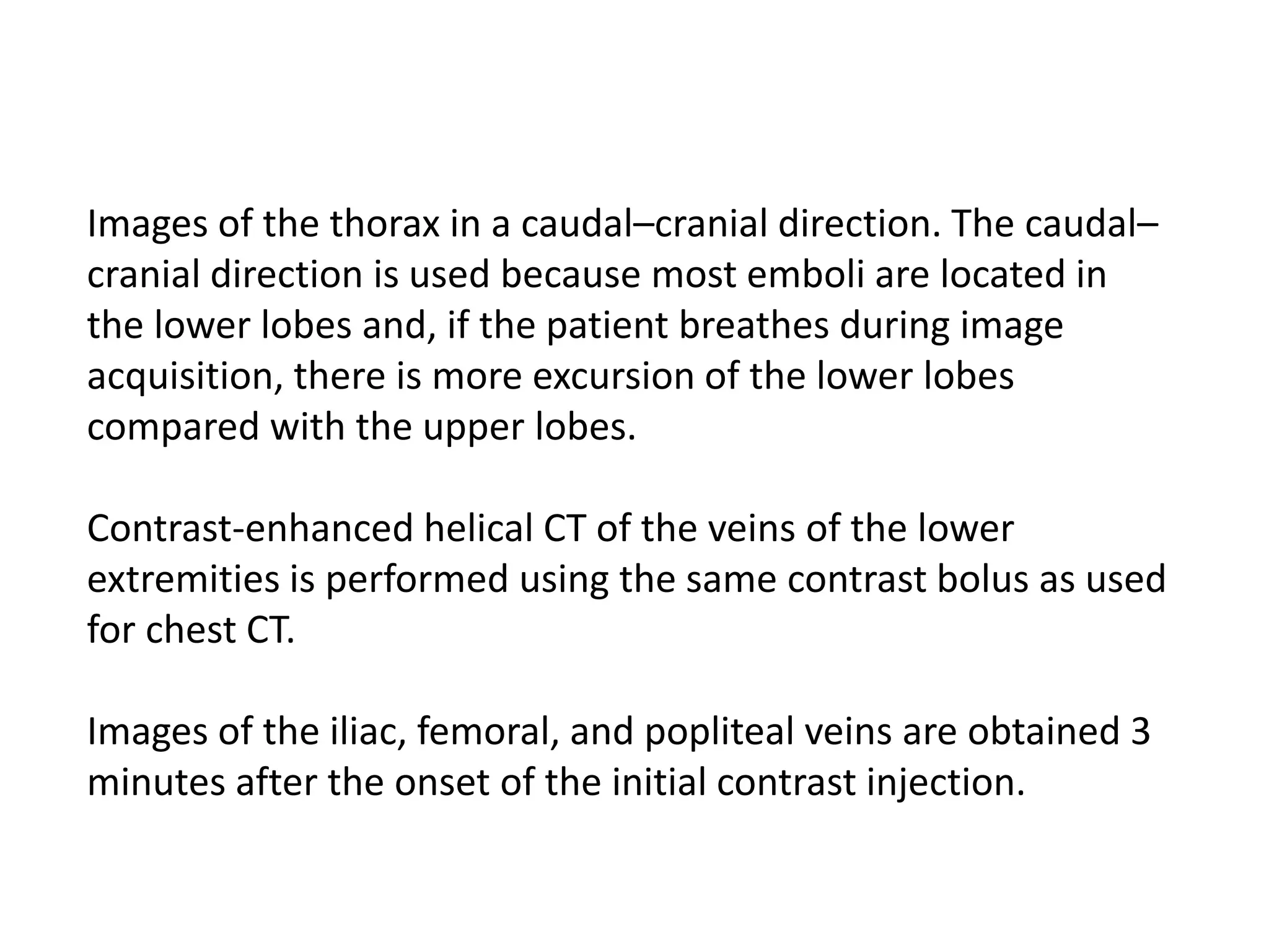 CT Pulmonary Angiography | PPTX