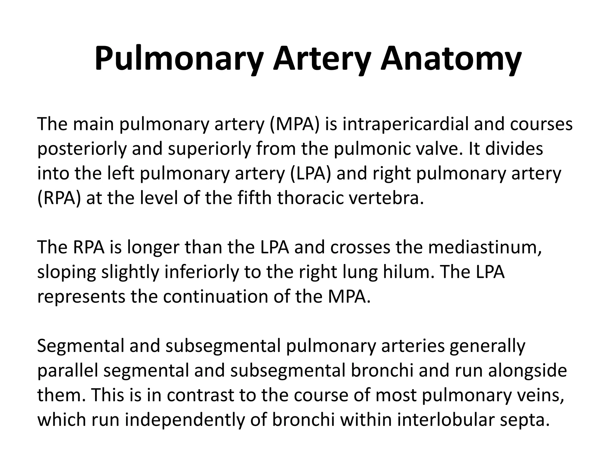 CT Pulmonary Angiography | PPTX