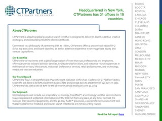 CTPartners - Why HR Matters | PPTX