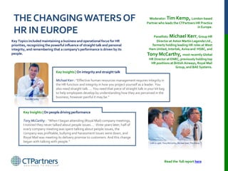 CTPartners - Why HR Matters | PPTX