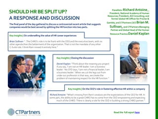 CTPartners - Why HR Matters | PPTX