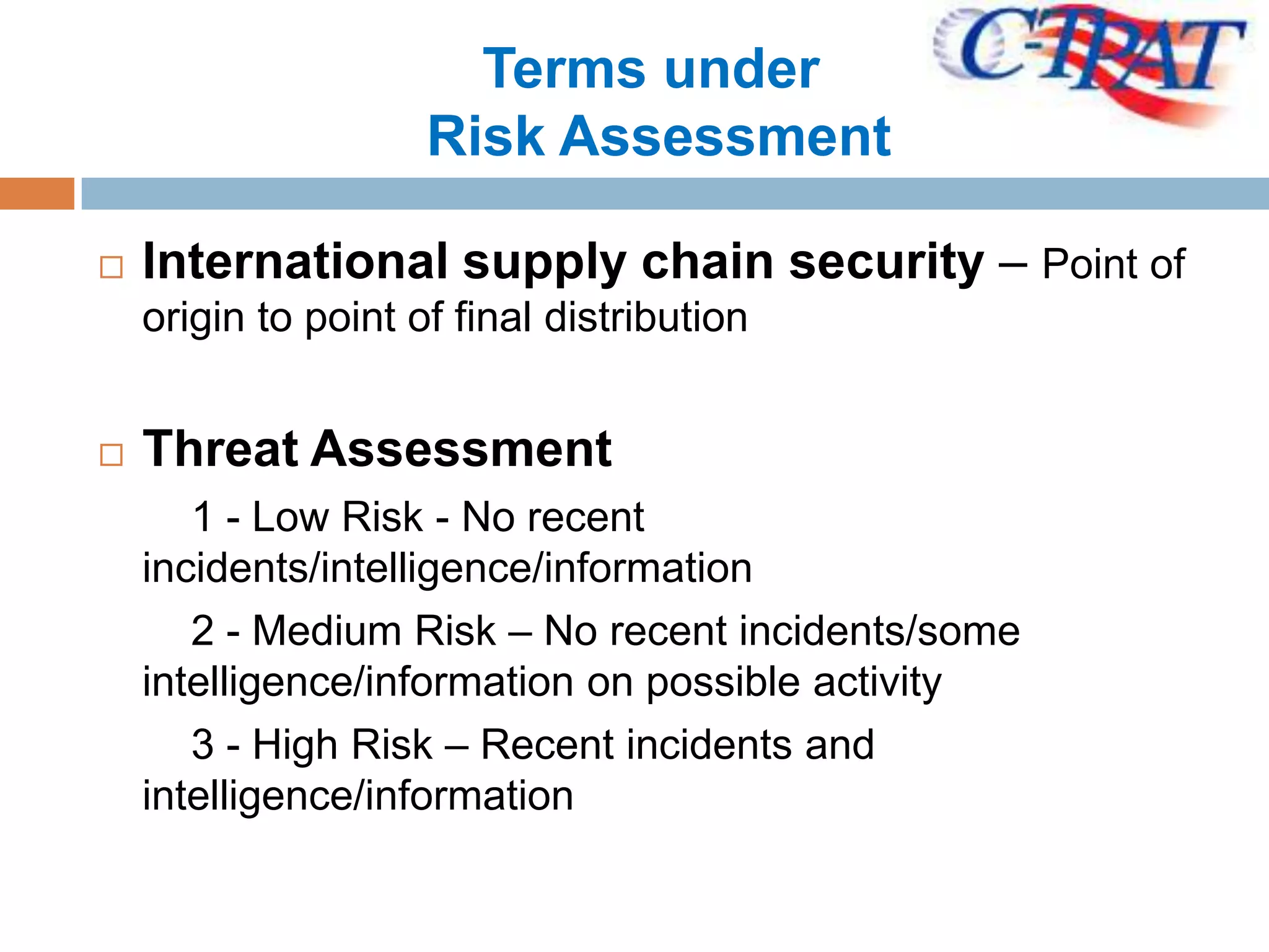 C-TPAT | PPTX