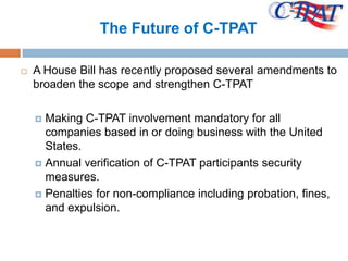 C-TPAT | PPTX