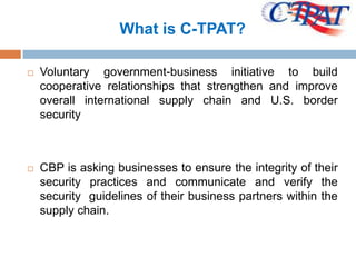 C-TPAT | PPTX