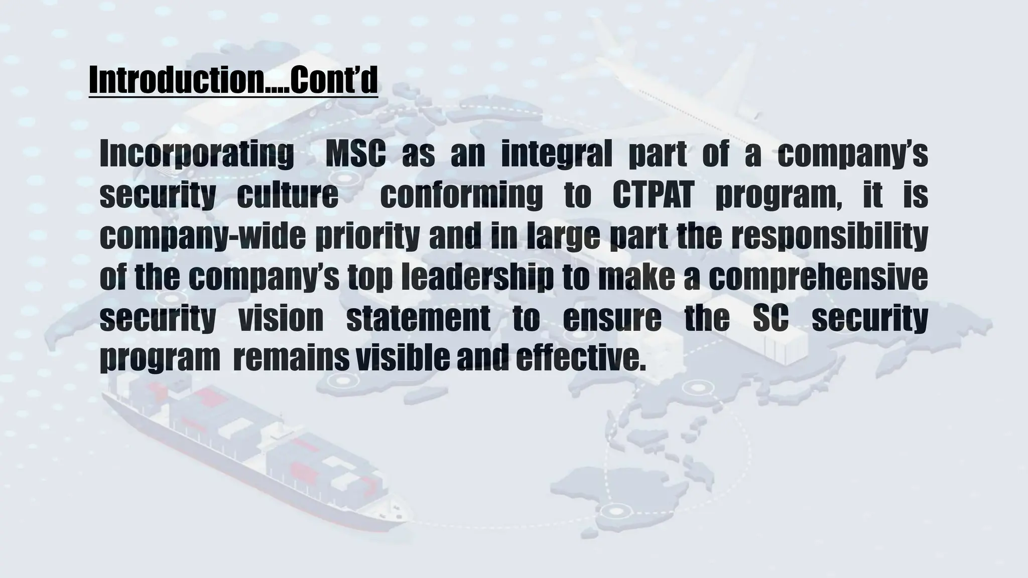 CTPAT PPTX Presentation.pptx - minimum security | PPTX