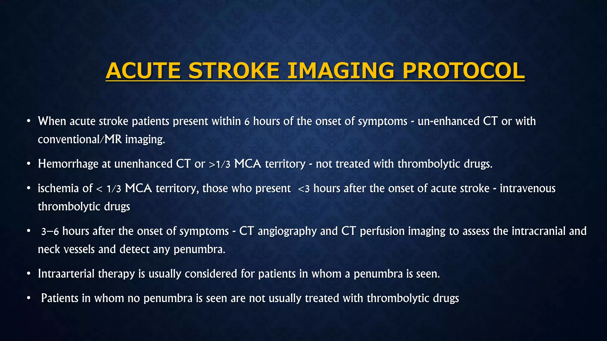 CT perfusion physics and its application in Neuroimaging | PPTX
