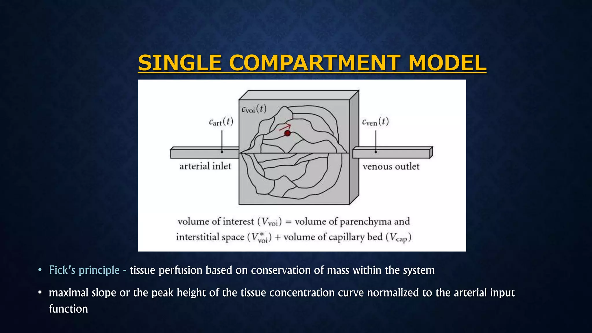 CT perfusion physics and its application in Neuroimaging | PPTX