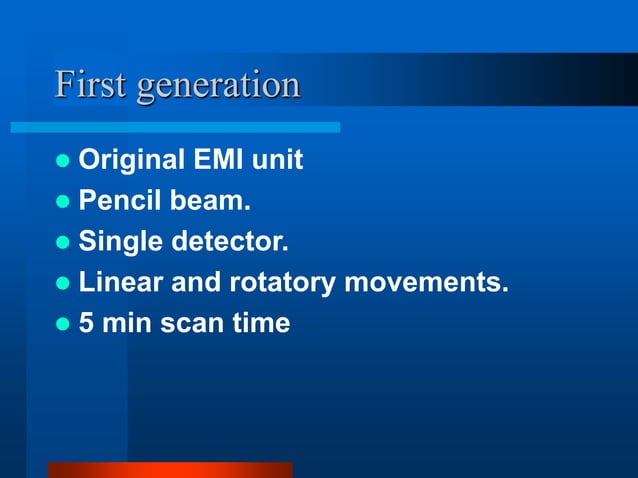 CT PHYSICS for first year radiology residents | PPT | Medical Tests ...