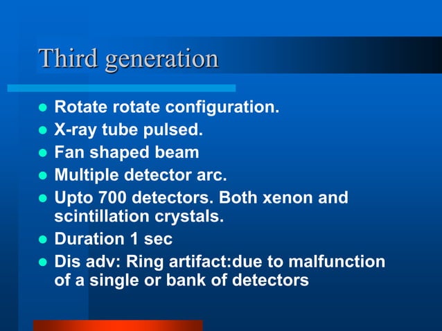 CT PHYSICS for first year radiology residents | PPT | Medical Tests ...