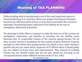 Ctpm chapter 1 tax planning | PDF