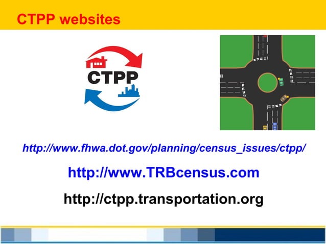 Census Transportation Planning Products Program | PPT