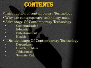 Presentation on contemporary technology.pptx