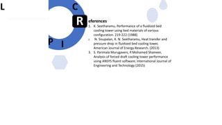 Basic idea of cooling tower and it's component | PPTX