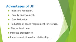 Just In Time Management with Precast Concrete Components. | PPTX