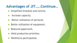 Just In Time Management with Precast Concrete Components. | PPTX