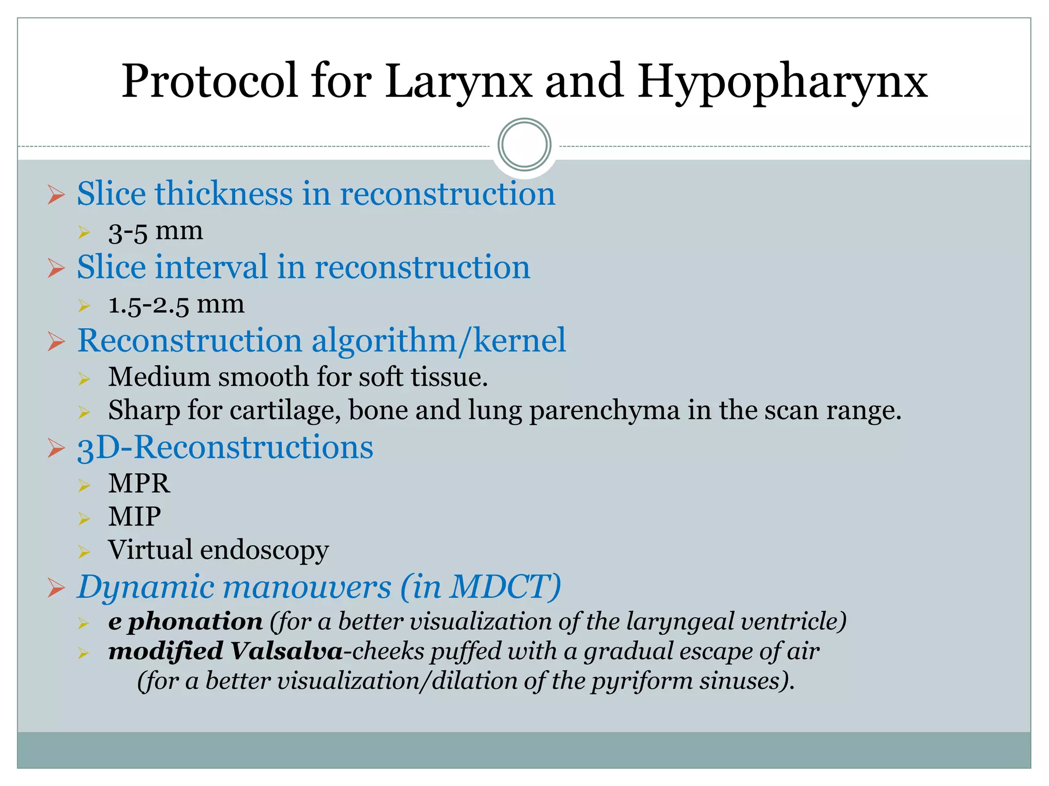 CT procedure of neck | PPTX