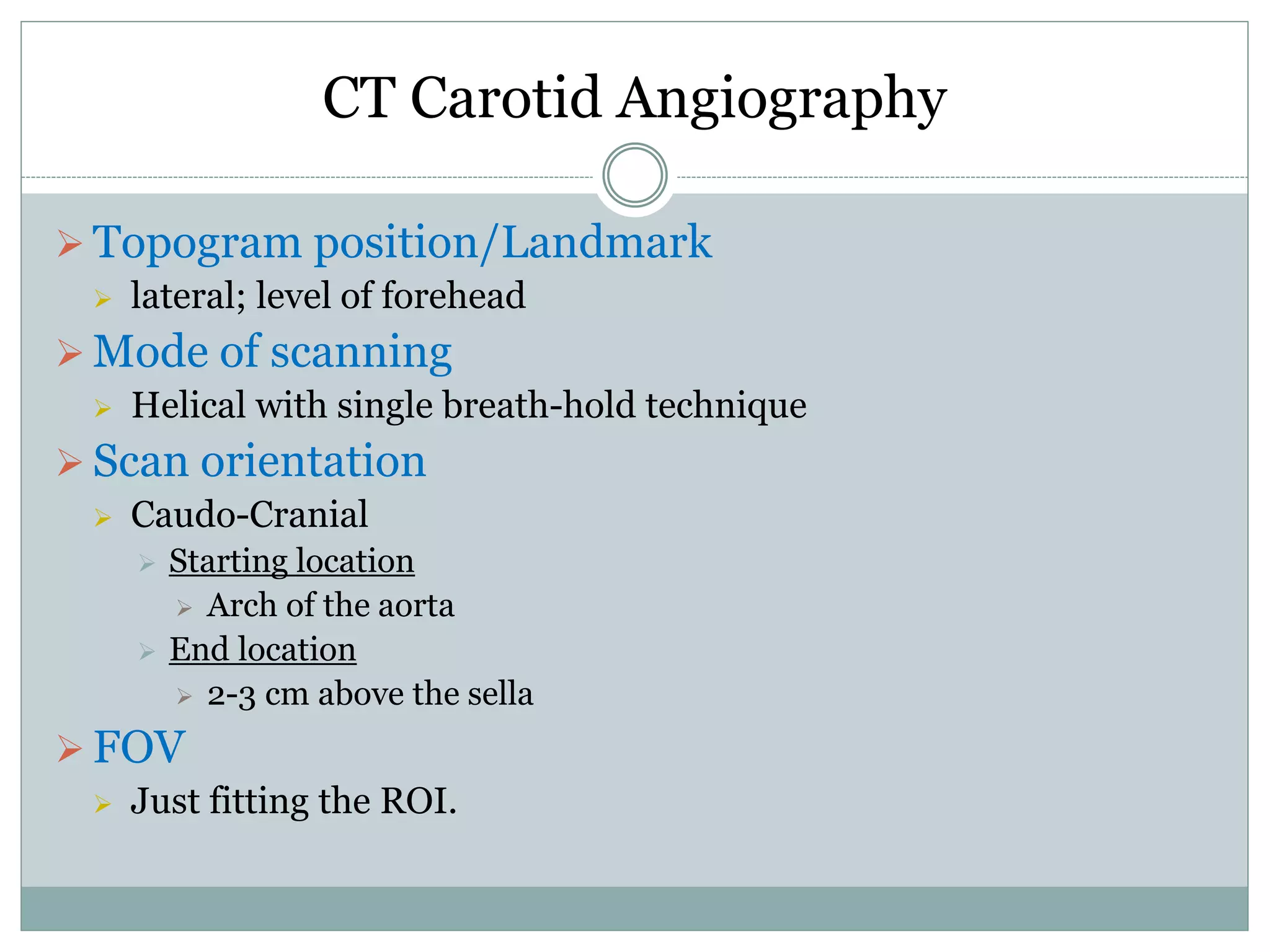 CT procedure of neck | PPTX