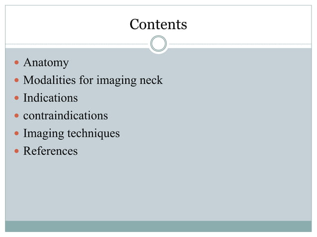 CT procedure of neck | PPTX