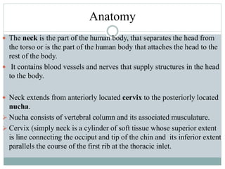 CT procedure of neck | PPTX