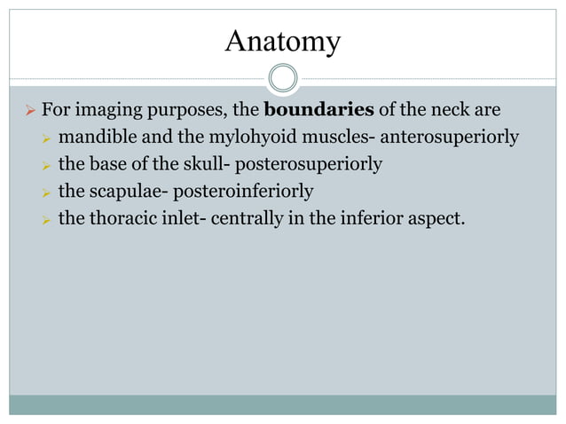 CT procedure of neck | PPTX