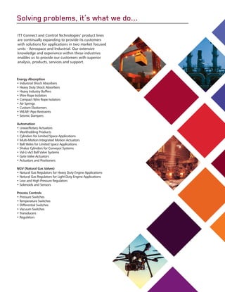 ITT Enidine Inc | PDF